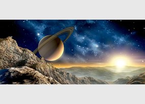 Vliesová fototapeta na zed' Vesmírný Obraz Planety Neptun | 202 x 90 cm | DFTNH2751