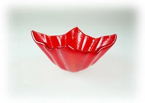 BDK-GLASS Skleněné mističky WINKY - červené Rozměr: 8x8cm