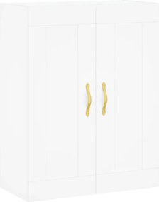 Skříň highboard bílá 69,5 x 34 x 180 cm kompozitní dřevo 3199985