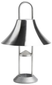 HAY Přenosná lampa Mousqueton, Brushed Stainless Steel