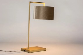 Stolní lampa Pallas Taupe Gold