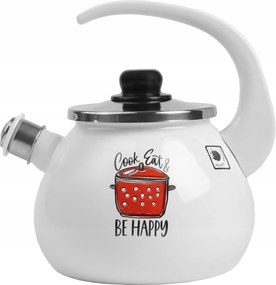 Konvice Cook Eat & Be Happy bílá 2,5 l Indukce Gaz
