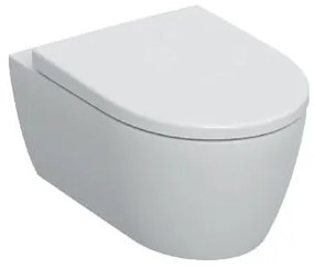 Geberit iCon - Závěsné WC se sedátkem, Rimfree, SoftClose, alpská bílá 501.663.JT.1