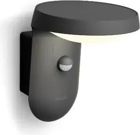 Philips Tyla IR 9W šedá / LED venkovní nástěnné svítidlo / 820LM / 270