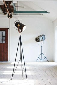 Stojací lampa Carronade high barva / provedení: černá