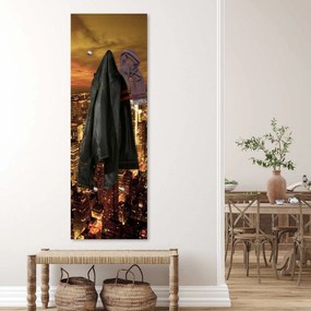 Gario Věšák na zeď New York v noci Rozměry: 40 x 118 cm