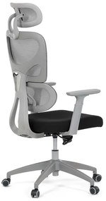 Autronic Kancelářská židle KA-K2081 Barva opěráku: Šedá