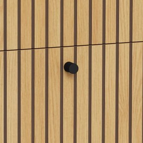 ACTONA Komoda ALBANY hnědá 80,6x40x80,4 cm