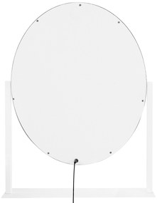 LED zrcadlo 50 x 60 cm bílé ROSTRENEN Beliani