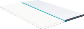 Vrchní matrace na postel boxspring 200 x 140 x 5 cm středně měkký 288214