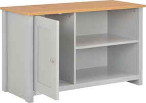 TV stolek šedý 95 x 39 x 58 cm 283739