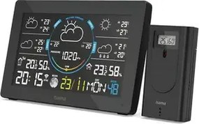 Hama Hawaii černá / Meteostanice / WiFi / předpověď počasí 5 dní / ven