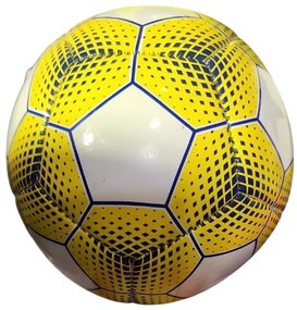 MINI Fotbalový míč žluto-bílý
