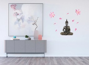 Samolepka na zeď Buddha | 42.5 x 65 cm | DSM3447