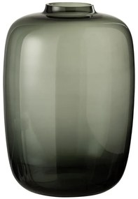 OnaDnes -20% Zelená skleněná váza J-Line Nogun 35 cm