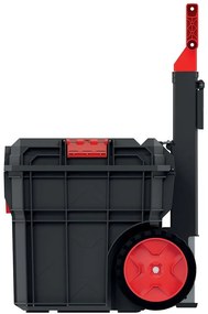 Kufr na nářadí XEBLOCCK PRO 54,6 x 38 x 40 cm černo-červený