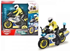 Dickie policejní motocykl 17 cm s jezdcem