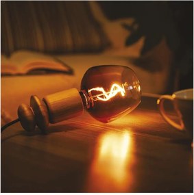 EMOS LED žárovka Filament jantar S123 4W E27 Z59G01