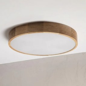 Brilagi - LED Stropní svítidlo CARVALHO MODERN 4xE27/60W/230V dub pr. 57,5 cm