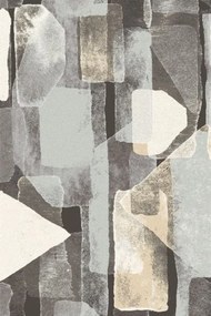 Kusový koberec vlněný Agnella Tempo Natural Tolur světle šedý Rozměr: 100x180 cm