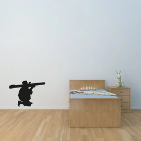 Samolepka na zeď - Odstřelovač (60x43 cm) - PopyDesign