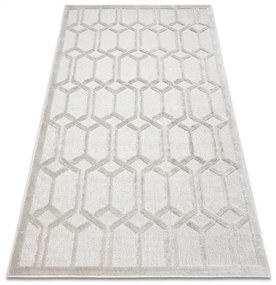koberec SANTO SISAL 58385 Ruta, geometrická béžový velikost 180x270 cm | krásné koberce cz