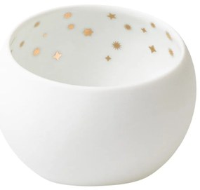 räder Porcelánový svícen Skylight Stars, bílá barva, porcelán