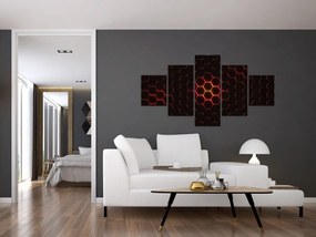 Obraz pletiva (125x70 cm)