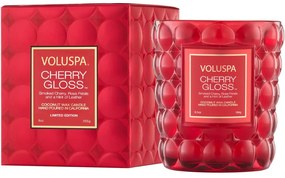 Voluspa – vonná svíčka Cherry Gloss (Třešňový lesk), 184 g