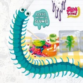 SLUMI SCIENCE Mačkací hračka Chameleon / Antistresová hračka / mění ba