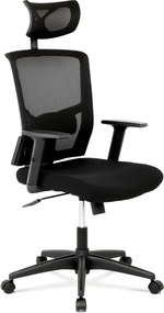 Ergonomická kancelářská židle RELORA - černá síťovina