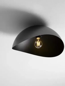 LED černá designová stropní svítilna Opsi 40