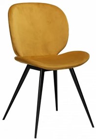 Židle DANFORM CLOUD, samet žlutá DAN- FORM Denmark 100800230