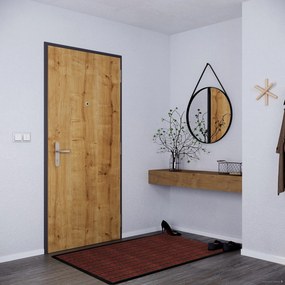 B-line, Rohožka DuraMat 3879 červená - na ven i na doma, 40x60, červená, exteriér