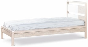 Studentská postel 100x200 Artos - dub sofia/bílá