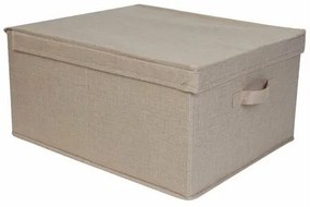 Compactor Skládací úložná krabice Sandy 40 x 50 x 25 cm, béžová