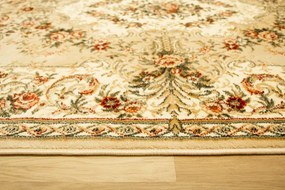 Koberec Lotos 1569/110 Ornament květiny béž