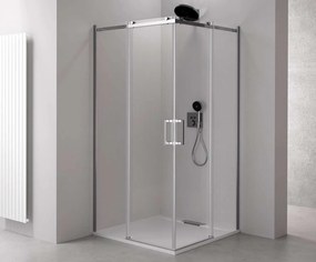 Polysan Thron - Sprchový kout Round 120x120 cm, Antidrop, čiré sklo/chrom TL2212-5005