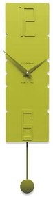 Designové hodiny 11-006 CalleaDesign 63cm (více barev) Barva zelený cedr-51