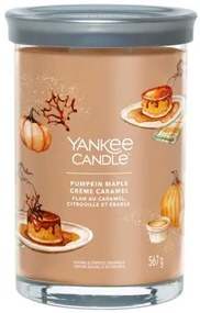 Yankee Candle Tumbler velký Pumpkin Maple Creme Caramel, 567g