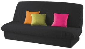 Černý 3místný napínací potah na pohovku Essentiel – douceur d'intérieur