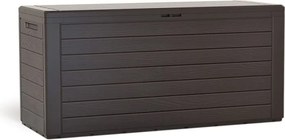 Zahradní box WOODEBOX 280 l - tmavě hnědá 116 cm PRMBWL280-440U