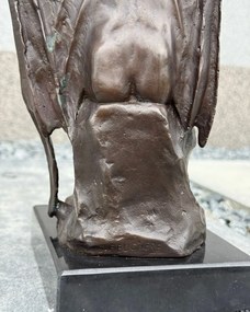 Bronzová socha - Satan