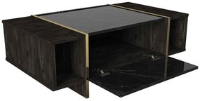 Designový konferenční stolek Sakeena 103,8 cm černý