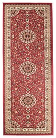 Kusový koberec PP Ezra červený atyp 80x200cm