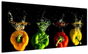 Papriky - obraz (100x40cm)