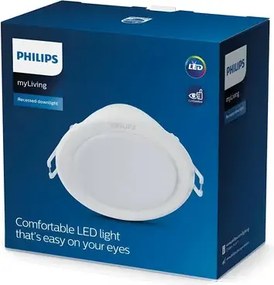 Philips Meson 5,5W 6500K bílá / LED podhledové svítidlo / 550lm / 9,5c