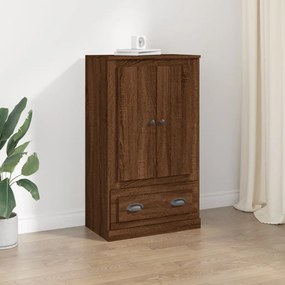 vidaXL Skříň highboard 60 x 35,5 x 103,5 kompozitní dřevo [816297] Barva: hnědý dub