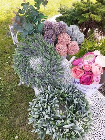 Věnec z levandule 30 cm
