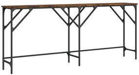 Konzolový stolek kouřový dub 180 x 29 x 75 cm kompozitní dřevo